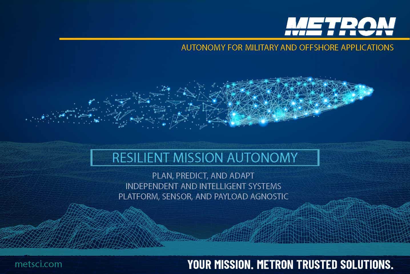 U.S. Navy Awards Metron Inc. Contract for Algorithm and Simulation Research and Development in ...